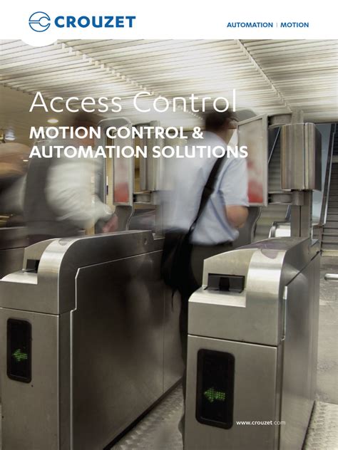 Crouzet Motion Automation Switches Access Control Catalog Pdf Electric Motor Automation