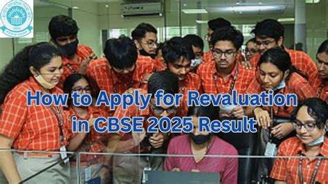 How To Apply For Revaluation In Cbse 2025 Result Cbse 10th 12th Copy Rechecking And