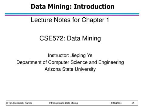 Ppt Data Mining Introduction Powerpoint Presentation Free Download