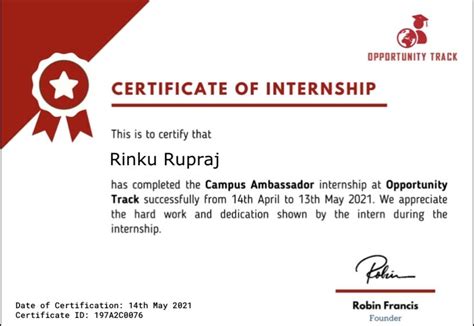 Rinku Rupraj On Linkedin Internship Marketing Experience