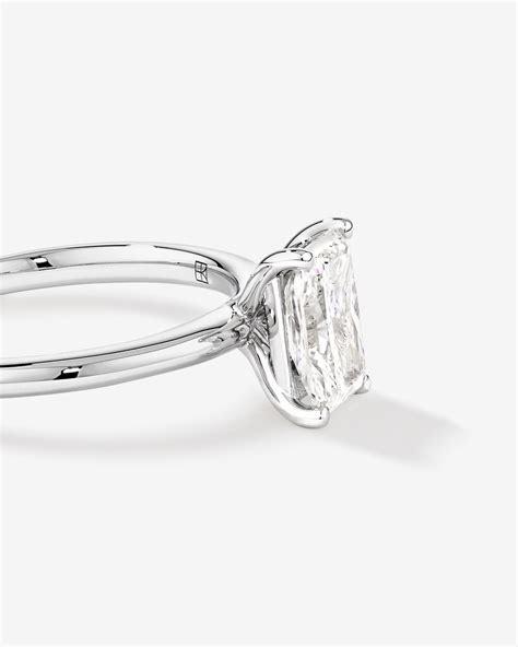 125 Carat Tw Radiant Laboratory Grown Diamond Solitaire Engagement
