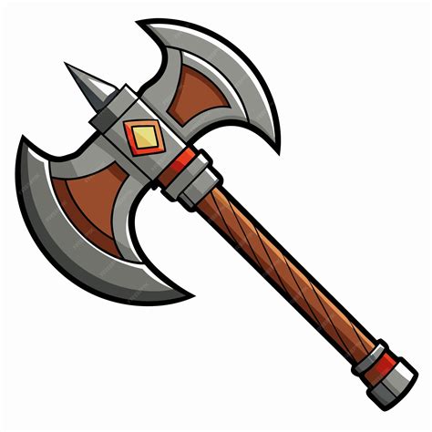 Axe Clipart Cartoon Style Vector Illustration Premium Ai Generated Vector