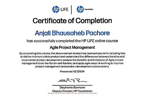 Anjali Pachore On Linkedin Agileprojectmanagement Continuouslearning