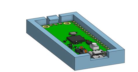 Raspberry Pi Pico Holder Case By Filippo Tnt Download Free STL Model Printables Com