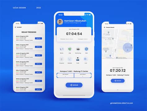 Attendance Mobile App Design Behance