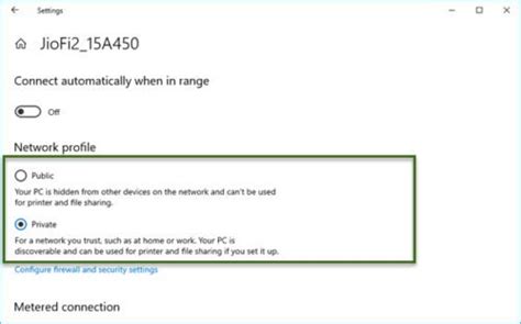 Change Network Profile Type To Public Or Private In Windows 11
