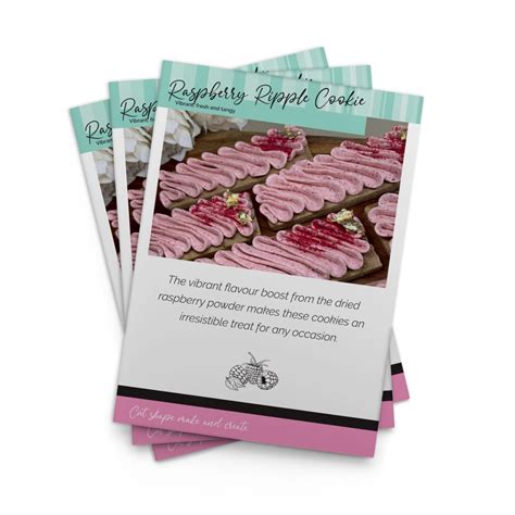 Raspberry Ripple Cookie Recipe Cuttercraft