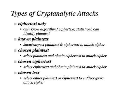 Ppt Chapter 2 Classical Encryption Techniques Powerpoint Presentation