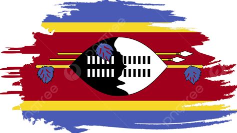 흰색 투명 배경에 양식에 일치시키는 Eswatini 플래그 에스와티니 플래그 브러시 에스와티니 깃발 에스와티니 Png 일러스트 및 벡터 에 대한 무료 다운로드