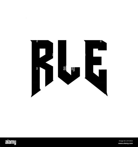 Rle Design Stock Vector Images Alamy