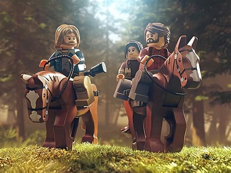 Фанат воссоздал культовую сцену из The Last Of Us используя Lego