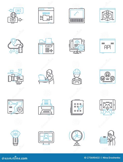 Social Intelligence Linear Icons Set Empathy Understanding Interpersonal Insightful