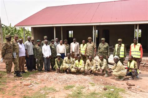 Updf Inspects Health Centre Projects By Updf Engineers In Western Uganda Updf