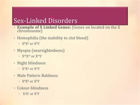 Ppt Sex Linkage Powerpoint Presentation Free Download Id 3641896
