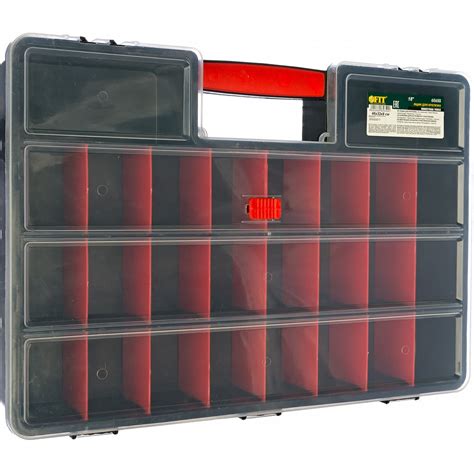 Ящик органайзер для крепежа 18 460х320х80 мм Fit 65650 выгодная цена отзывы