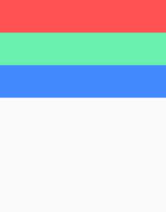 Flutter Column Widget Layout