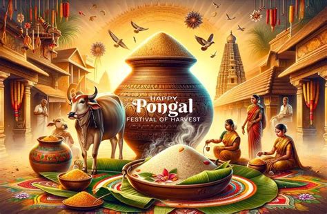 Happy Pongal 2025 உங்கள் நண்பர்களுக்கு பொங்கல் வாழ்த்து சொல்ல இதோ அழகான புகைப்படங்கள் வாசகங்கள்