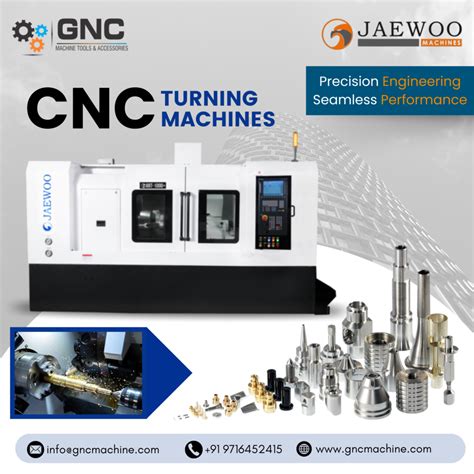Enhance Precision With Jaewoo Cnc Turning Machines Powered By Gnc