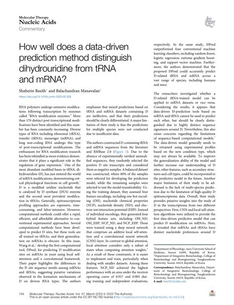 pdf how well does a data driven prediction method distinguish