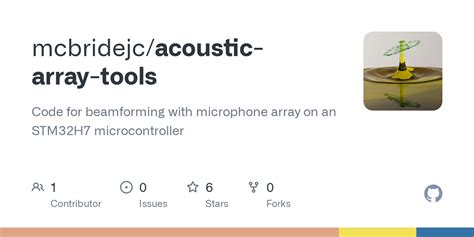 Github Mcbridejcacoustic Array Tools Code For Beamforming With