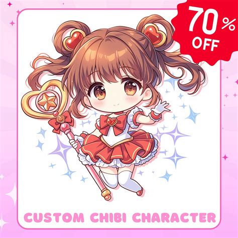 Custom Chibi Anime Chibi Pet Chibi Fanart Chibi Character Chibi Logo