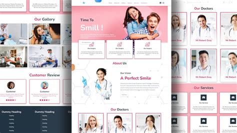 Create Dentist Website With Html And Css Part 1 Youtube