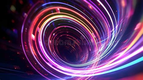 Striped Flow Pattern Full Frame Background With Old Fashioned Colors