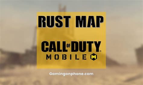 Activision Hints Rust Map Inclusion In COD Mobile GamingonPhone