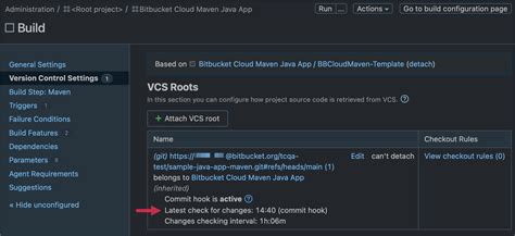 Configuring Vcs Post Commit Hooks For Teamcity Teamcity On Premises