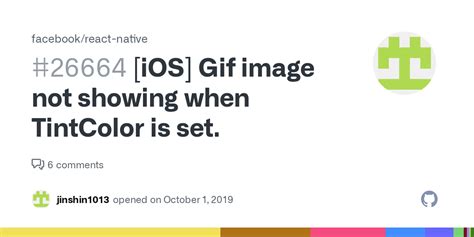 Ios  Image Not Showing When Tintcolor Is Set · Issue 26664 · Facebookreact Native · Github