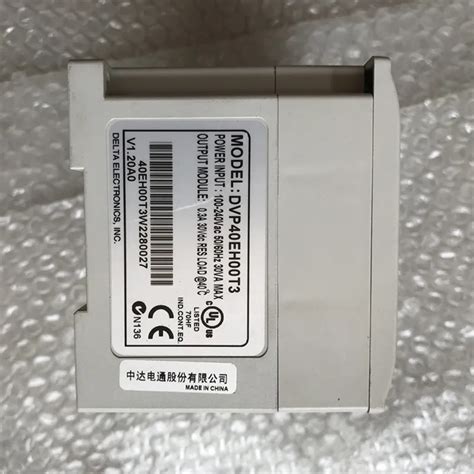Original Eh3 Series Delta Plc Controller Techmation Dvp40eh00t3 Buy
