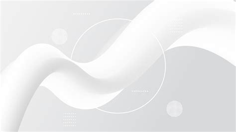 추상 배너 흰색과 회색 액체 흐름 현대 유체 배경 커버 포스터 템플릿 방문 페이지 커버북의 모양입니다 벡터 아트 일러스트레이션 3차원 형태에 대한 스톡 벡터 아트 및 기타