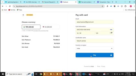Integrating Stripe Payment Gateway With Salesforce Lwc Apex Hours