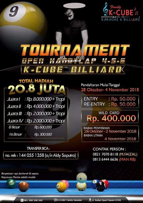 Update Info Turnamen Billiard Terbaru Billiard Indonesia Facebook