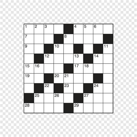 Square Empty Crossword Grid 3440482 Vector Art At Vecteezy