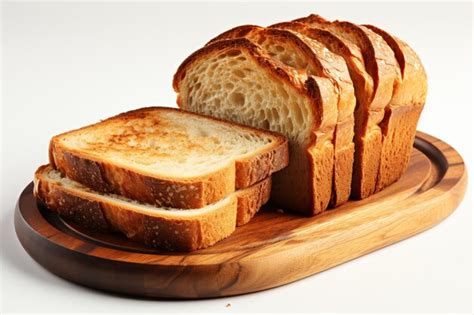 Premium Photo Sliced Bread Isolated Premium