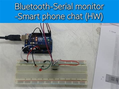 Bluetooth Serial Monitor Smartphone Chatledhw