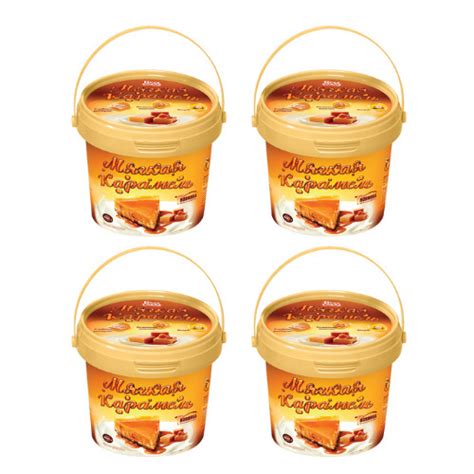 Мягкая карамель, Бела Слада, ведро, 4 шт. х 400г. — купить в интернет ...