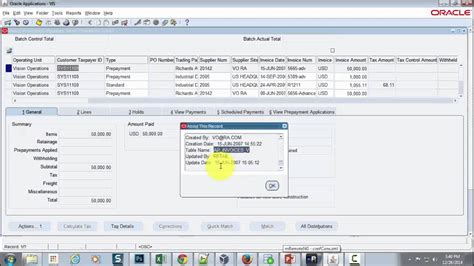 Finding Database Tables Linked To Oracle Applications Database Views