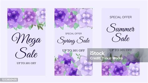 다채로운 꽃 여름 판매 배경 배너 전단지 초대 포스터 웹 사이트 카드 소셜 미디어 앱 디자인 광고 마케팅 프로모션을위한 이국적인
