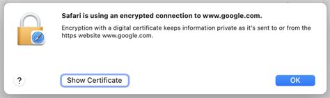 No Ssl Padlock On Safari On Macos 18 4 Rob Allen