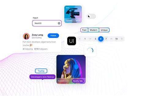 NextUI A Fancy Interface Library For React And Next Js Projects