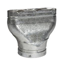 Amerivent B Vent Round To Oval Adapter At Menards