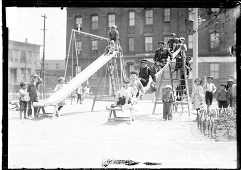 Chicago Cearly 1900s 1920s Playground 1800s Playground