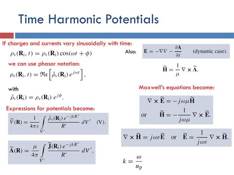 Ppt 6 Maxwells Equations In Time Varying Fields Powerpoint