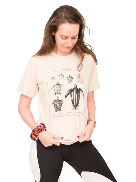 Sea Turtle Id Organic Cotton Tee Waterlust