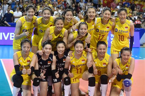 排球——中国女排获得东京奥运会入场券中国队