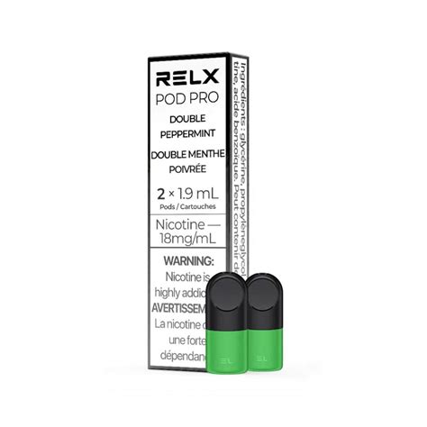Relx Pod Pro Double Peppermint Vape Pods Vapemeet Vapemeet Inc