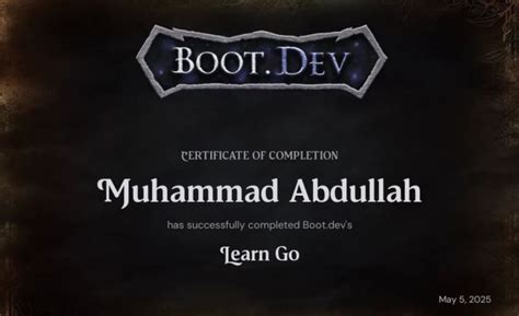 Golang Go Backenddevelopment Webdevelopment Bootdev Learntocode