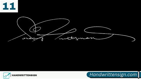 T Letter Signature Style With Examples In